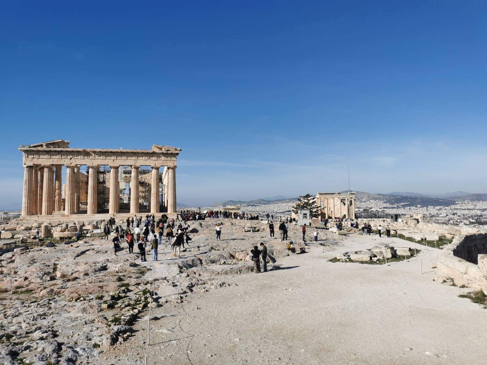 Επίσκεψη στον αρχαιολογικό χώρο της Ακρόπολης – 6ο Γυμνάσιο Αμαρουσίου